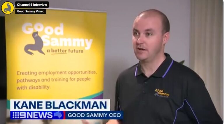 Good Sammy - Creating a better future for people with disability